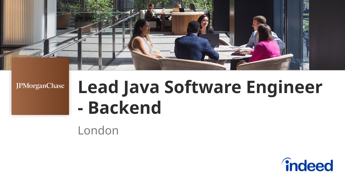 Lead Software Engineer - Backend - London E14 - Indeed.com