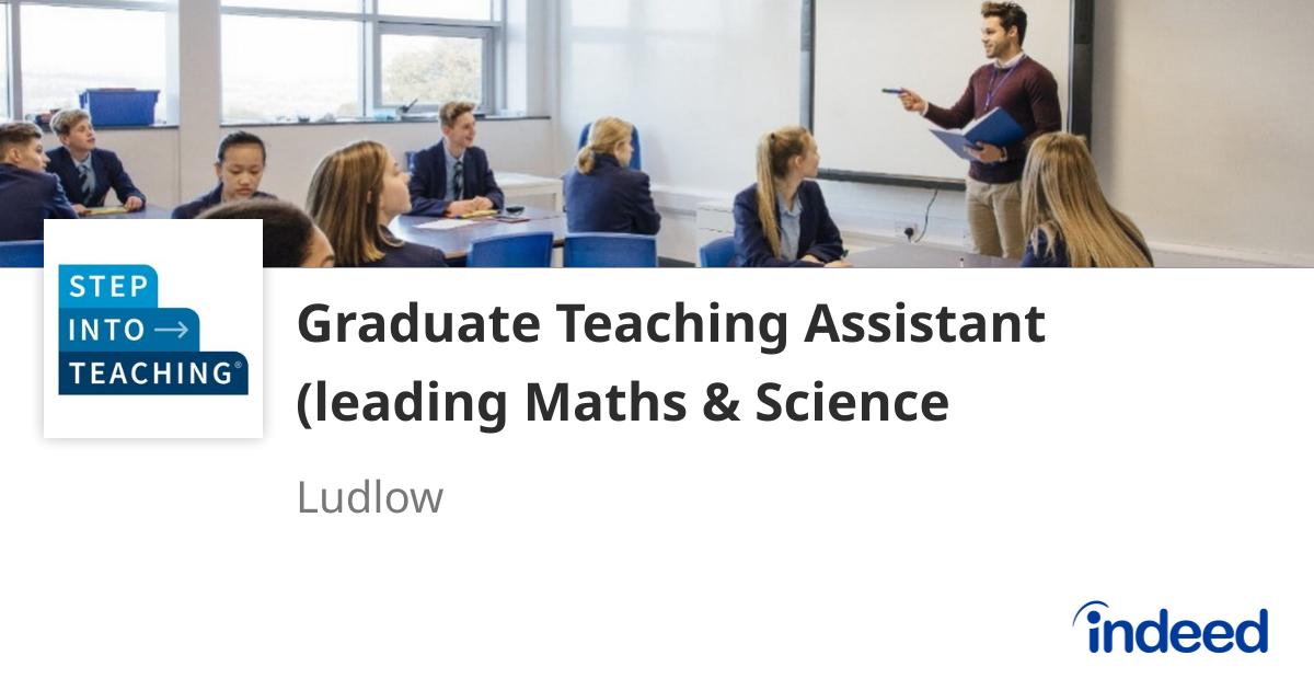 Graduate Teaching Assistant (leading Maths & Science interventions ...