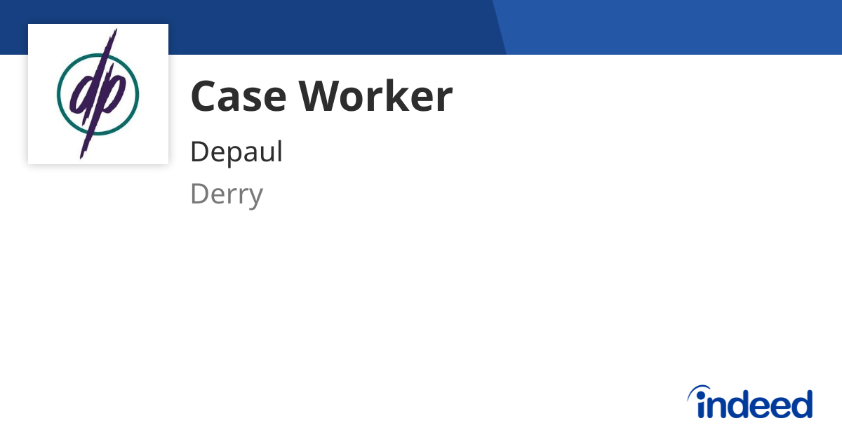 Case Worker - Derry BT48 - Indeed.com