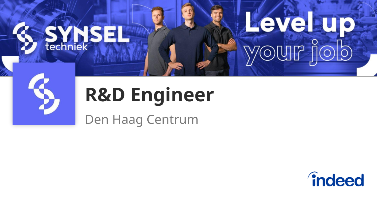 R&D Engineer - 2511 Den Haag Centrum - Indeed.com