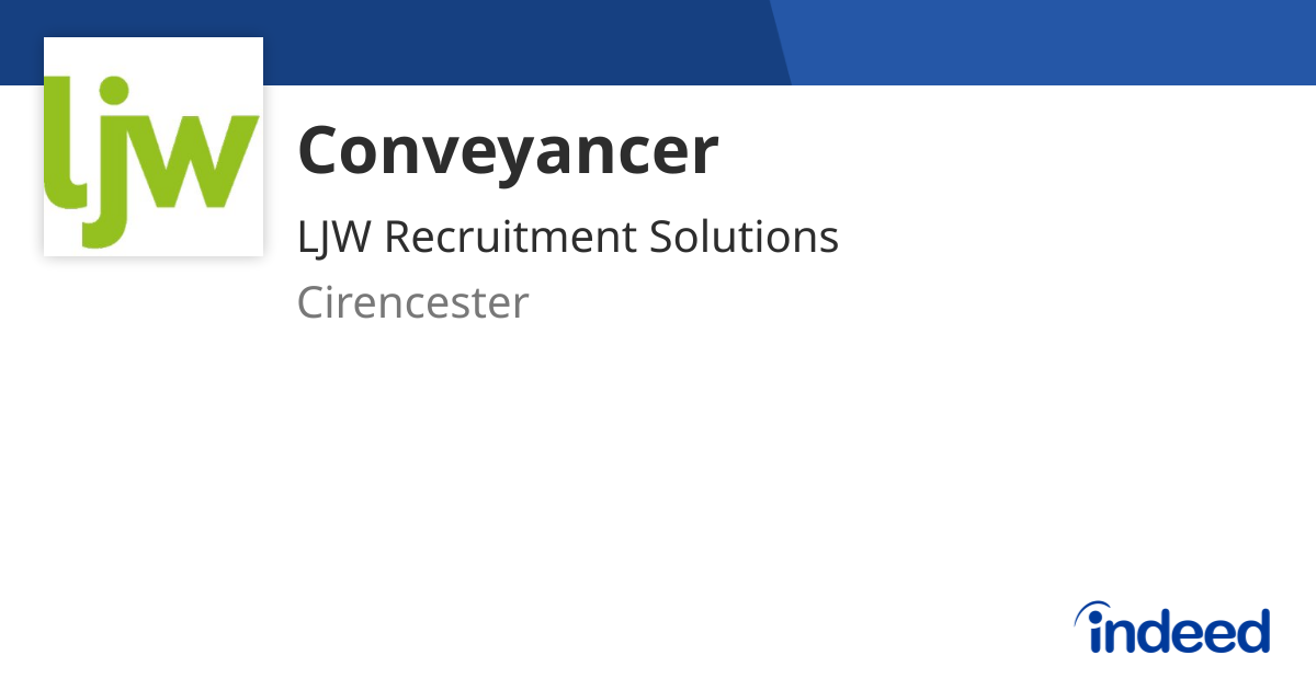Conveyancer - Cirencester - Indeed.com