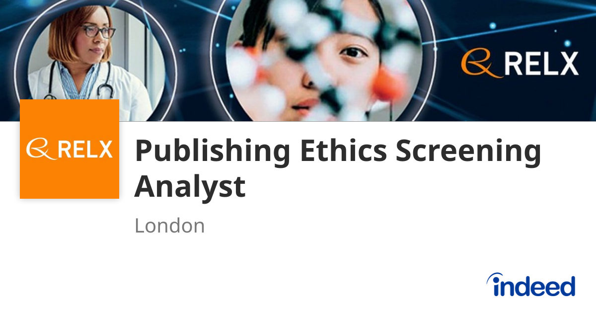 Publishing Ethics Screening Analyst - London - Indeed.com