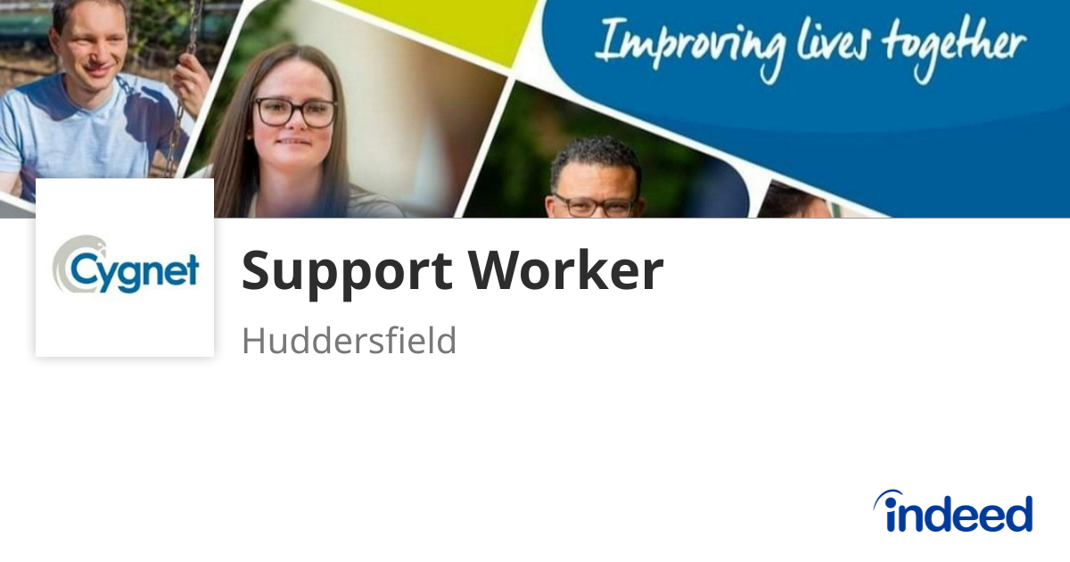 Support Worker - Huddersfield HD1 4EZ - Indeed.com