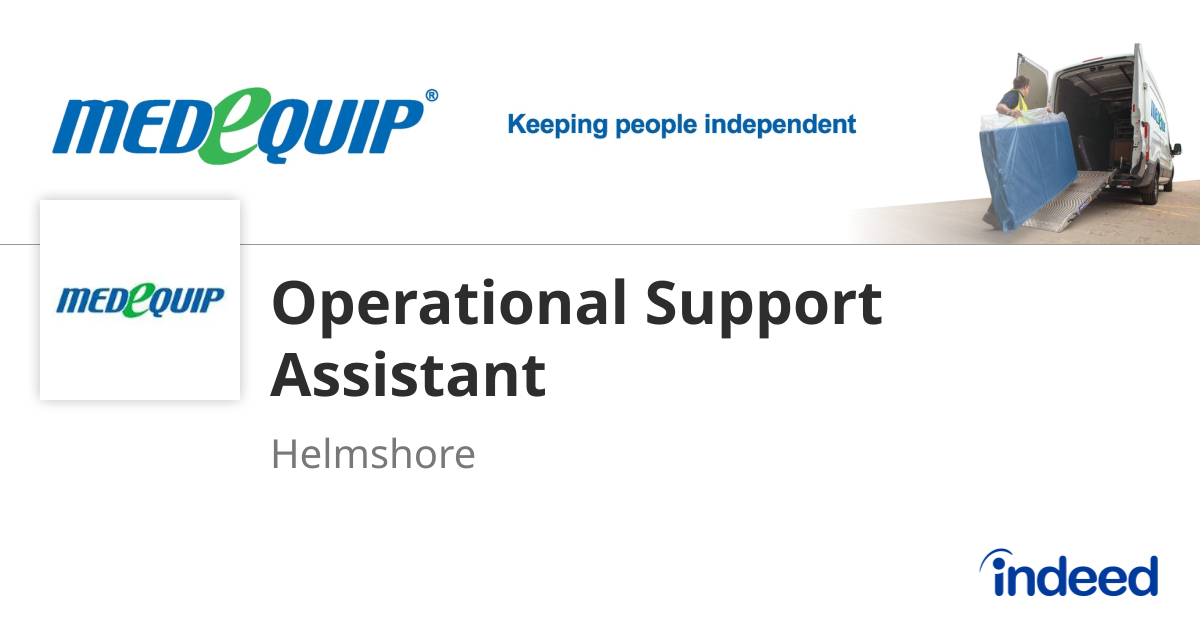 Operational Support Assistant - Helmshore BB4 6HH - Indeed.com
