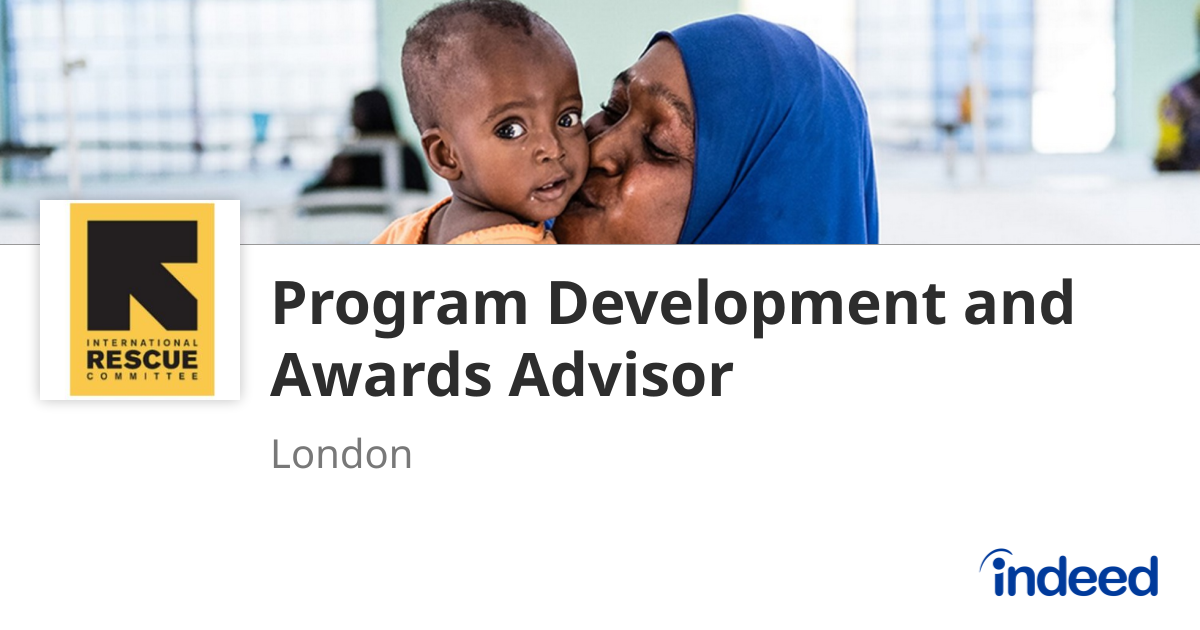Program Development and Awards Advisor - London - Indeed.com