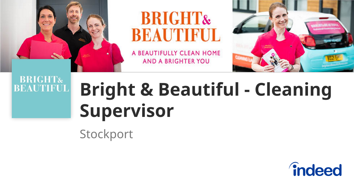 Cleaning Supervisor - Stockport - Indeed.com