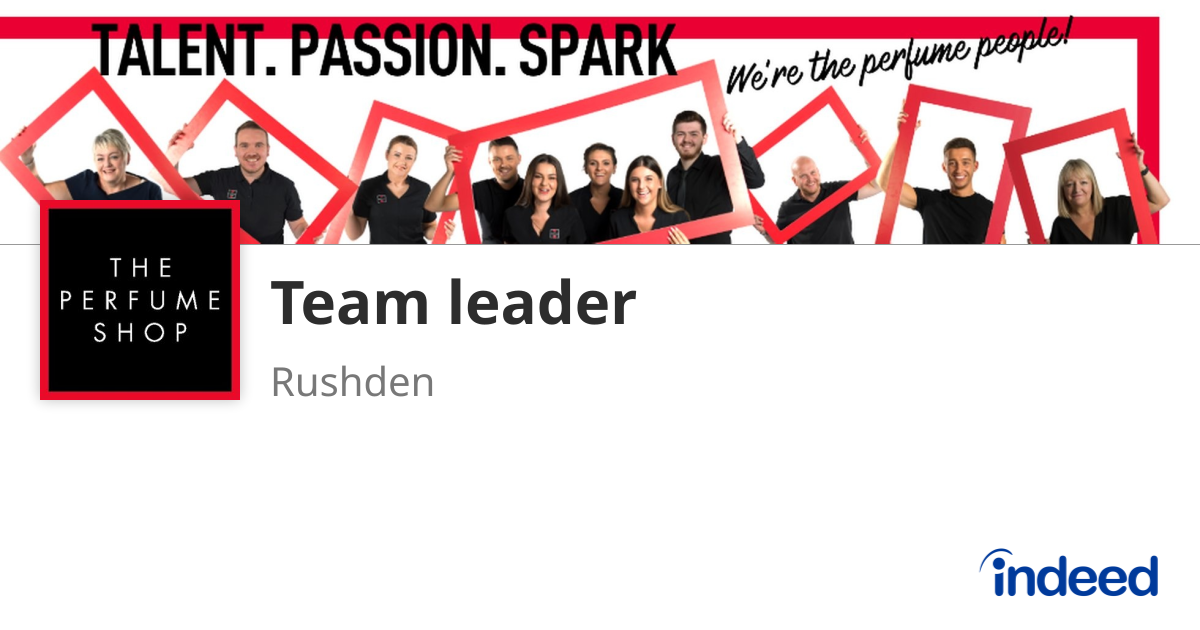 Team leader - Rushden NN10 6FL - Indeed.com