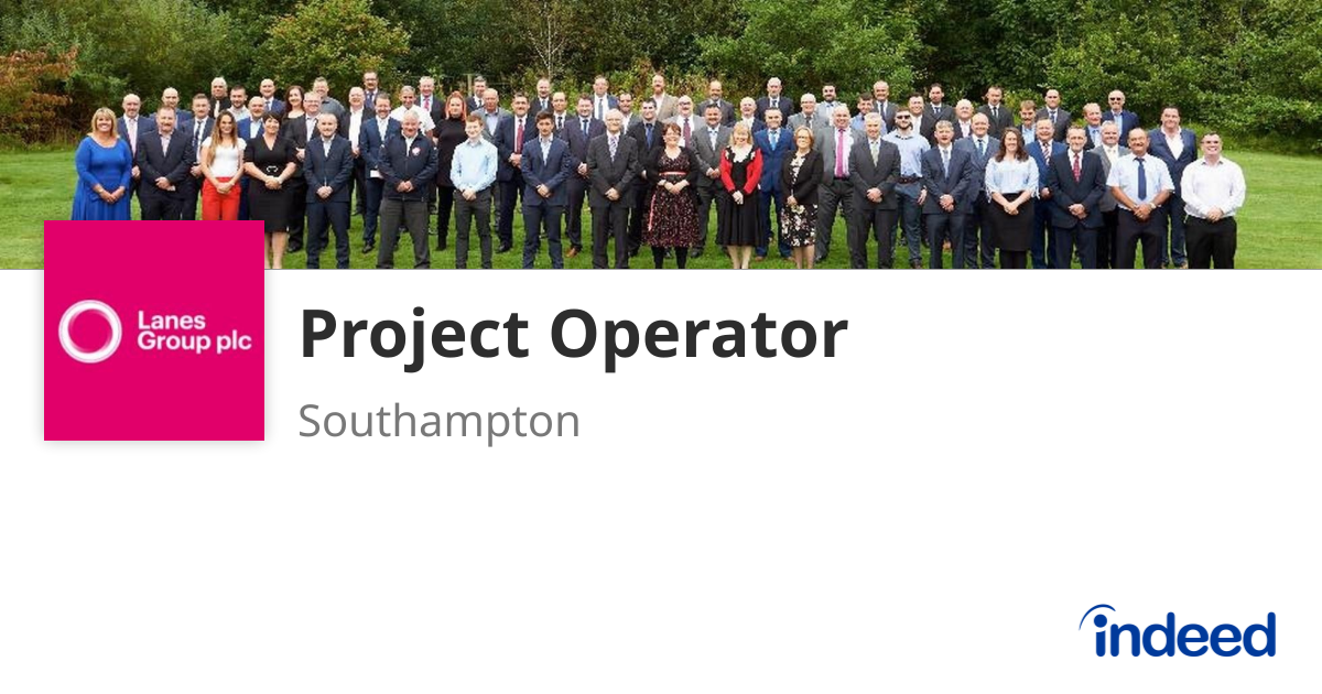 Project Operator - Southampton SO15 0JW - Indeed.com