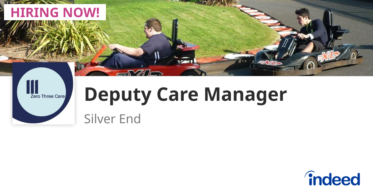 Deputy Care Manager - Silver End CM8 - Indeed.com