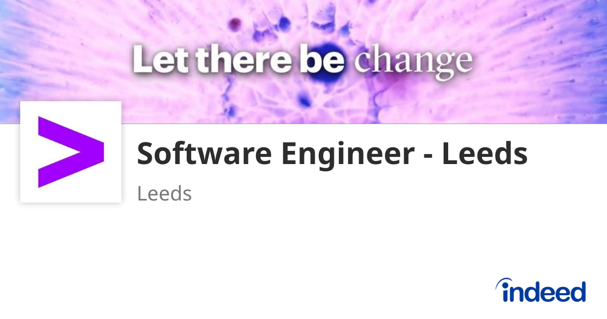 Software Engineer - Leeds - Leeds - Indeed.com