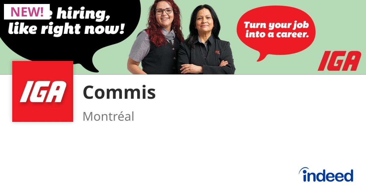 Commis - Montréal, QC - Indeed.com
