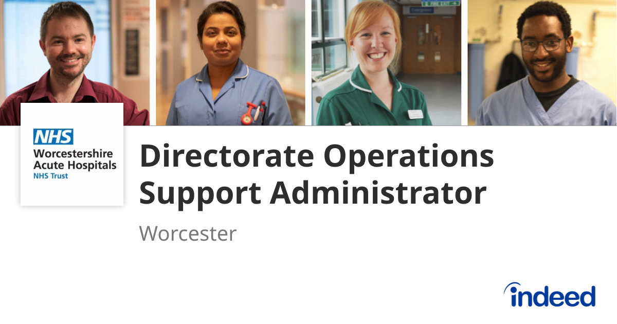 Directorate Operations Support Administrator - Worcester WR5 1DD ...