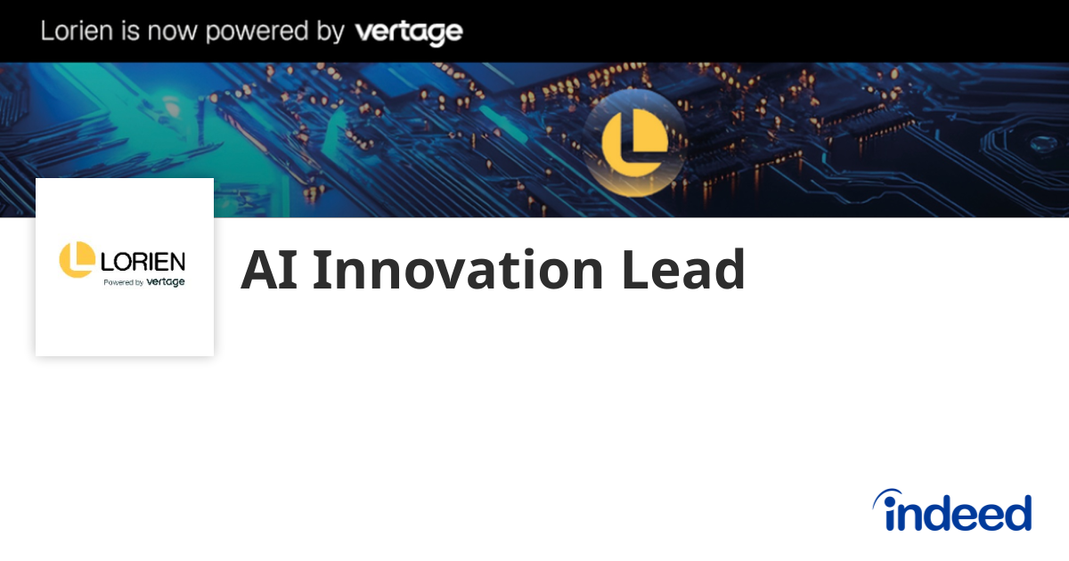 AI Innovation Lead - England - Indeed.com