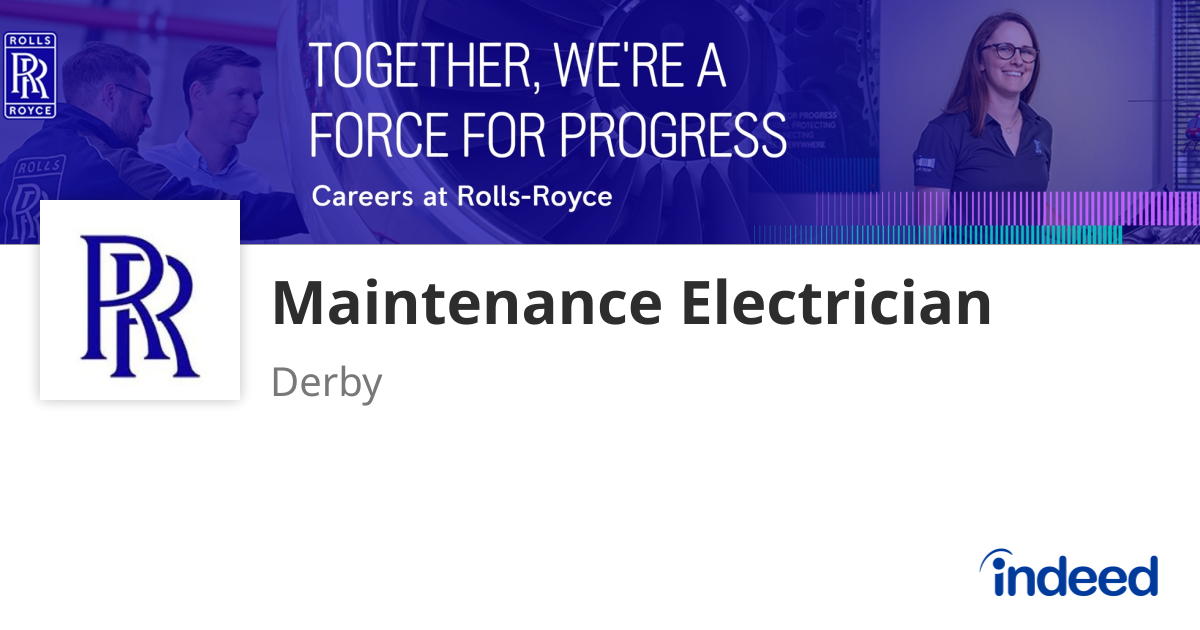 Maintenance Electrician - Derby - Indeed.com