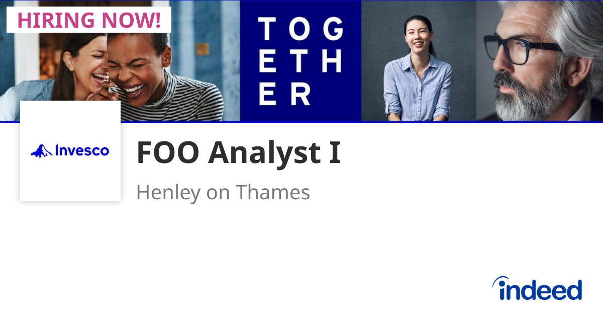 FOO Analyst I - Henley on Thames - Indeed.com