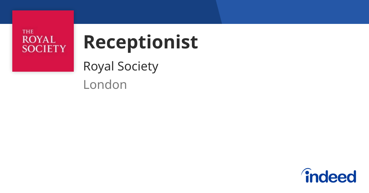 Receptionist - London SW1Y 5AG - Indeed.com