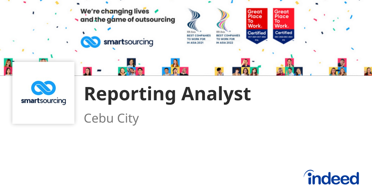 Reporting Analyst - Cebu City - Indeed.com