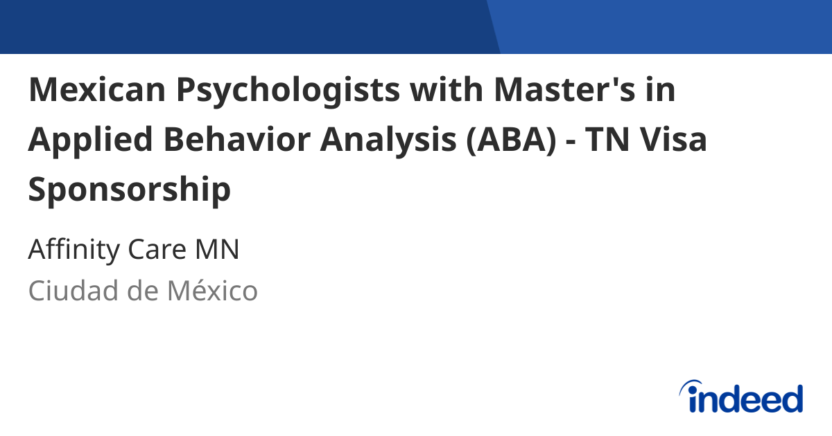 Mexican Psychologists with Master's in Applied Behavior Analysis (ABA ...