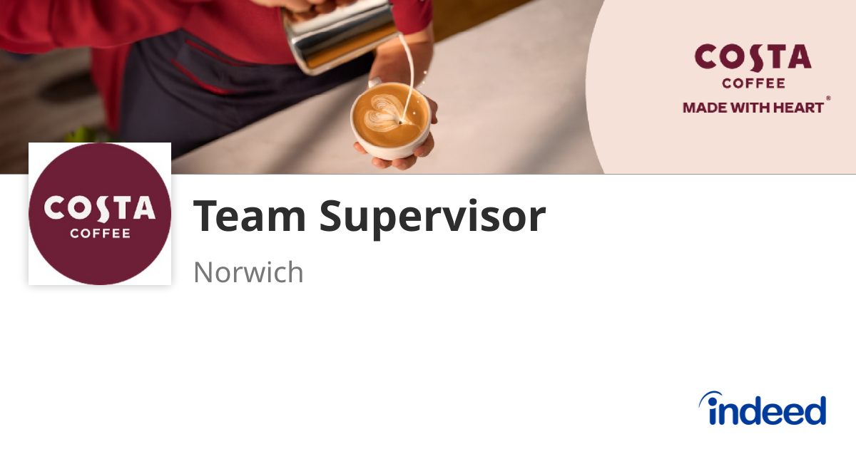 Team Supervisor - Norwich NR4 6DH - Indeed.com