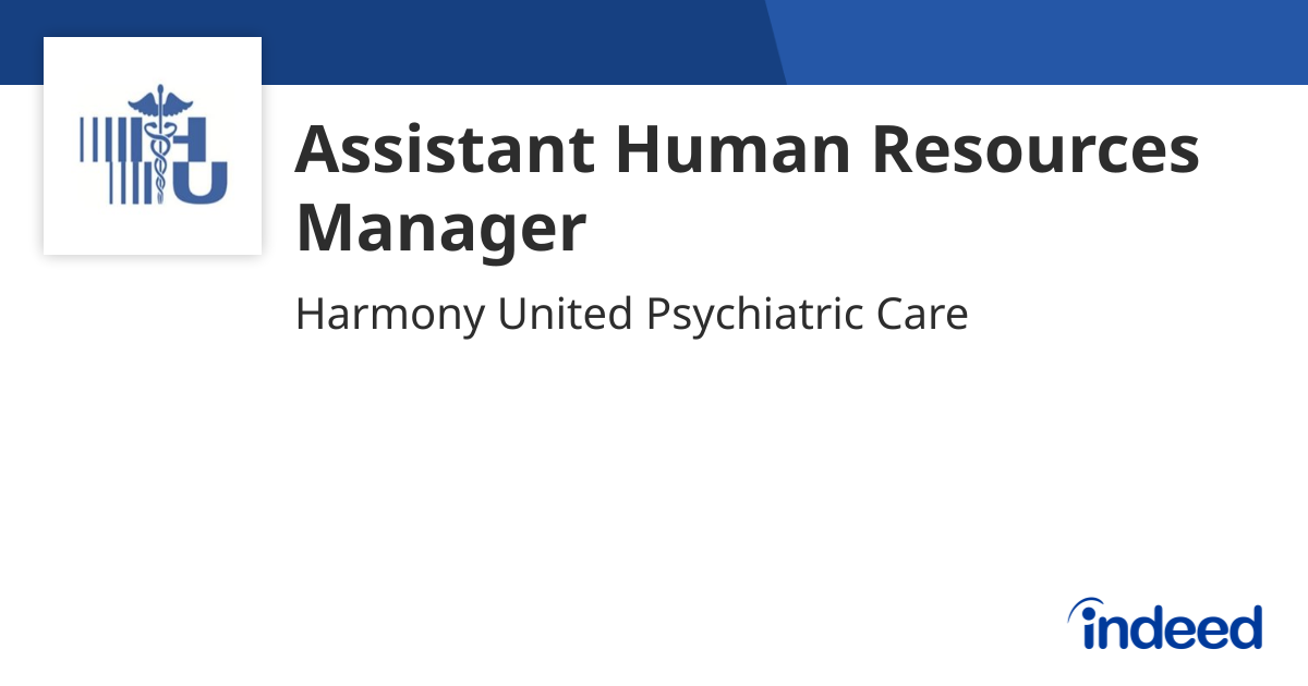 Assistant Human Resources Manager - Hyderabad, Telangana - Indeed.com