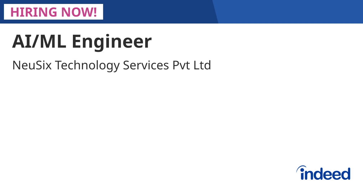 AI/ML Engineer - Hyderabad, Telangana - Indeed.com