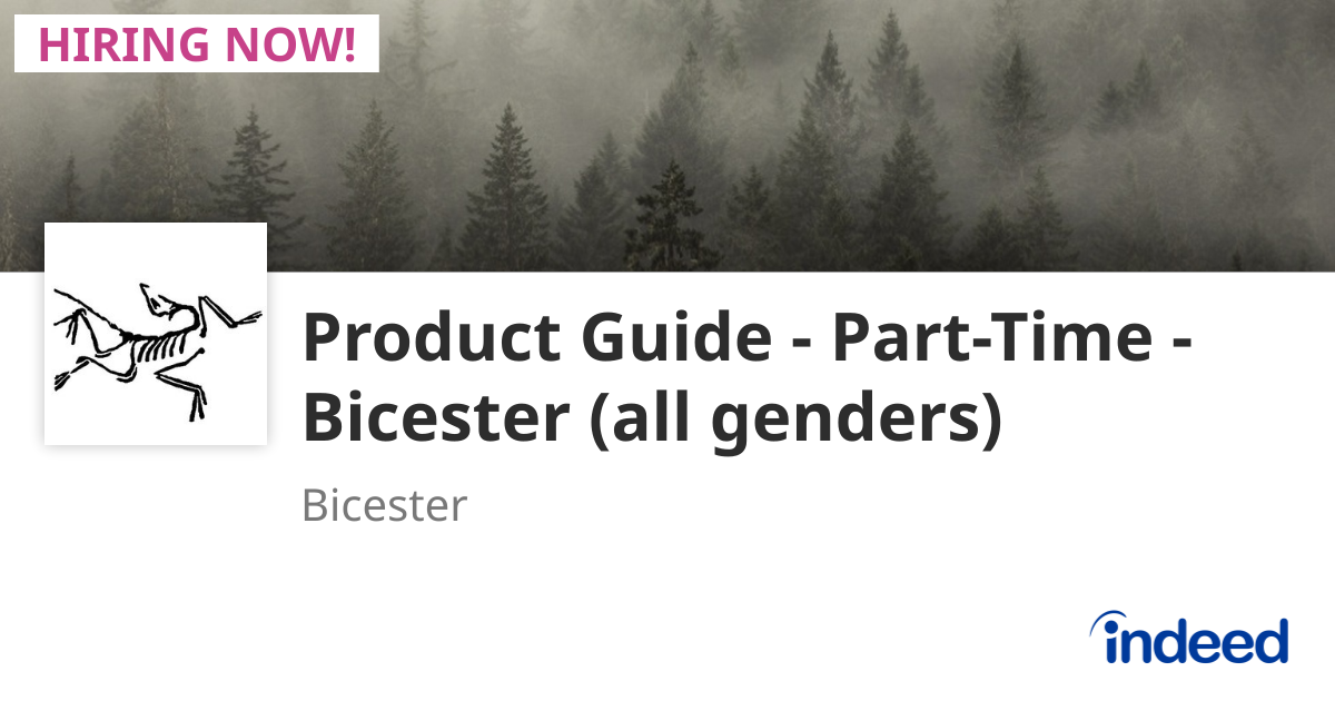 Product Guide - Part-Time - Bicester (all genders) - Bicester - Indeed.com