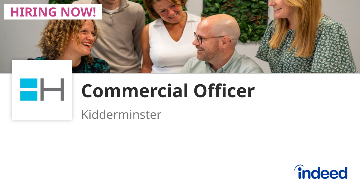 Commercial Officer - Kidderminster - Indeed.com