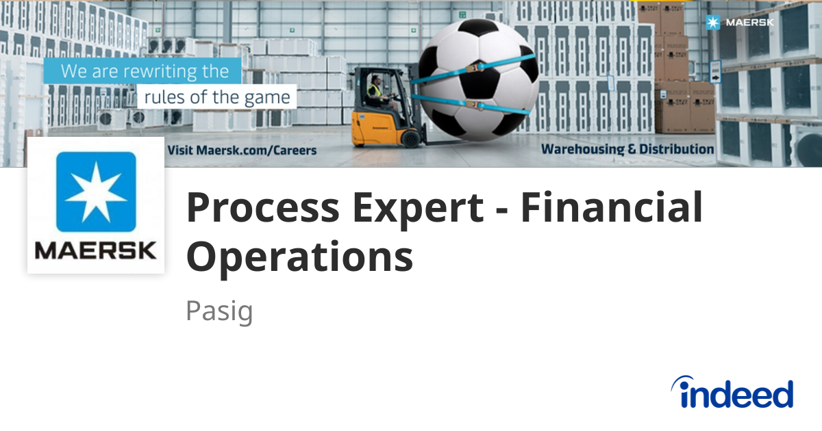 Process Expert - Financial Operations - Pasig - Indeed.com