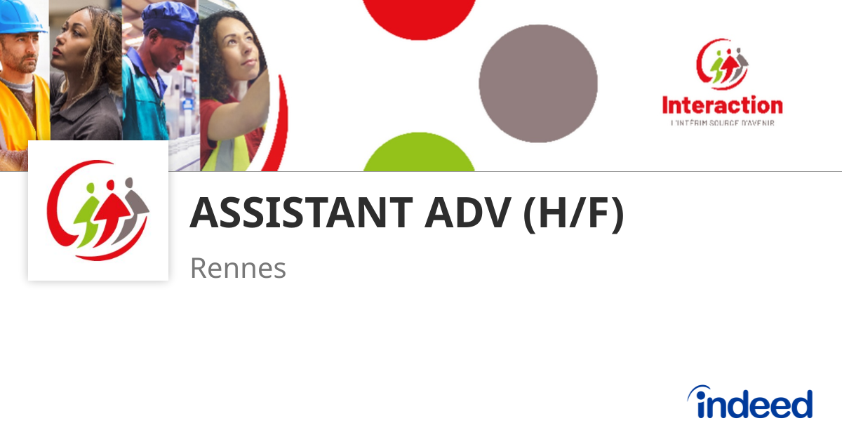 ASSISTANT ADV (H/F) - 35000 Rennes - Indeed.com