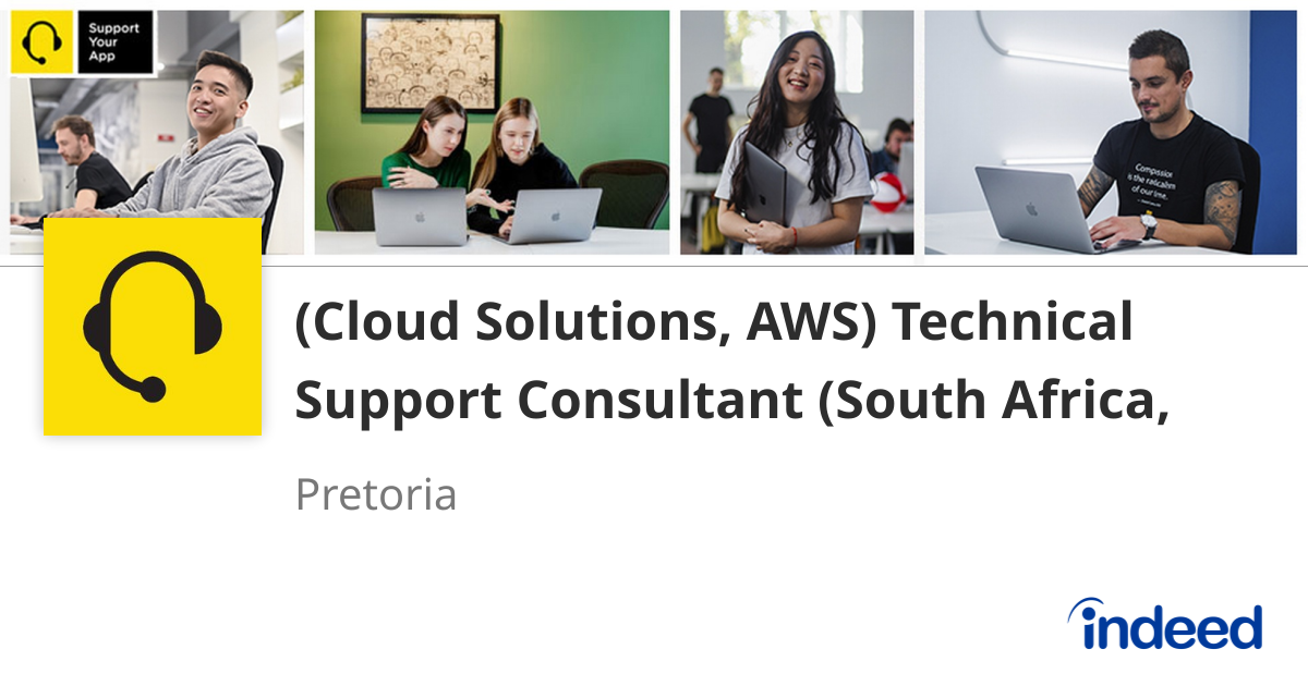 (Cloud Solutions, AWS) Technical Support Consultant (South Africa ...