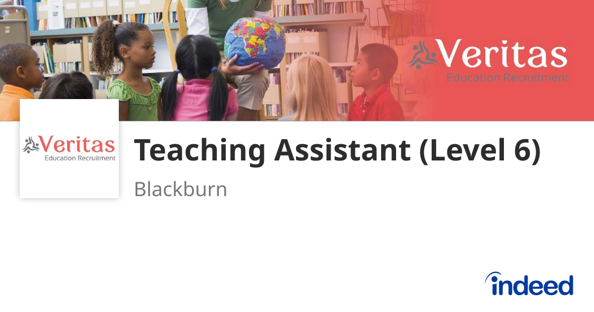 Teaching Assistant (Level 6) - Blackburn - Indeed.com
