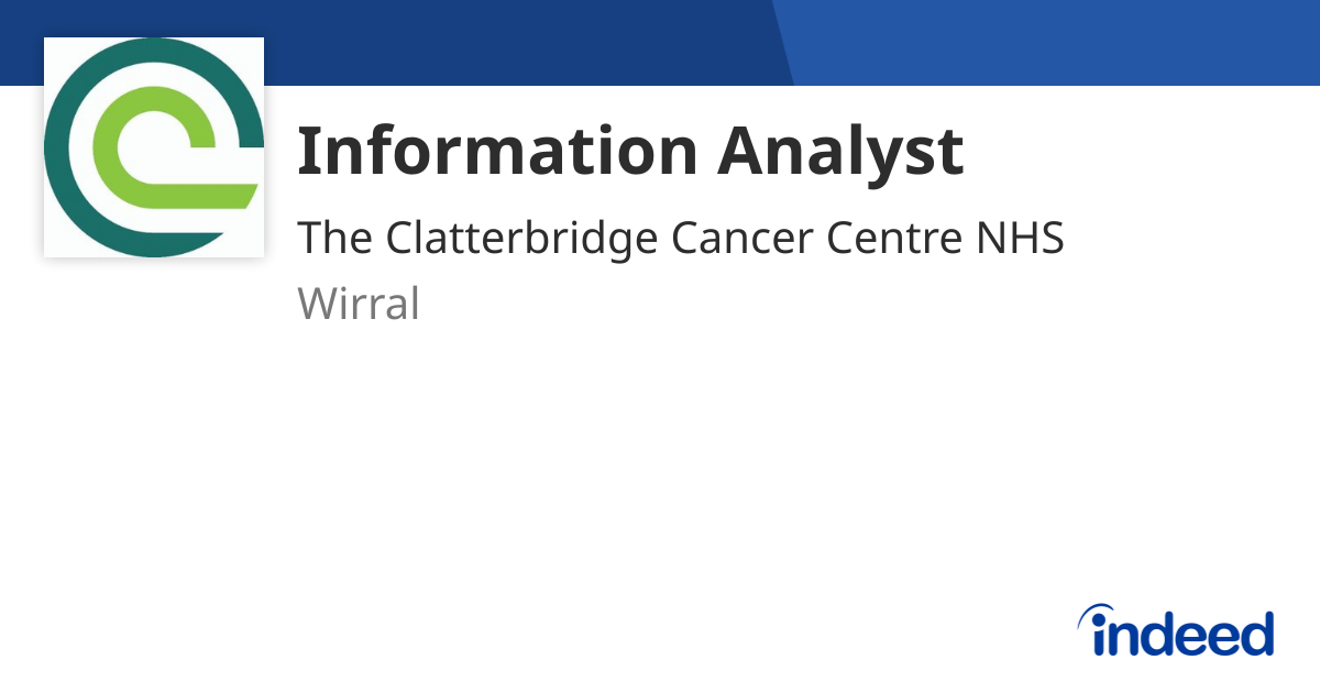 Information Analyst - Wirral CH63 4JY - Indeed.com