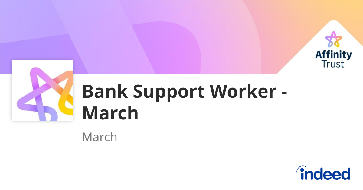 Bank Support Worker - March - March PE15 9DJ - Indeed.com