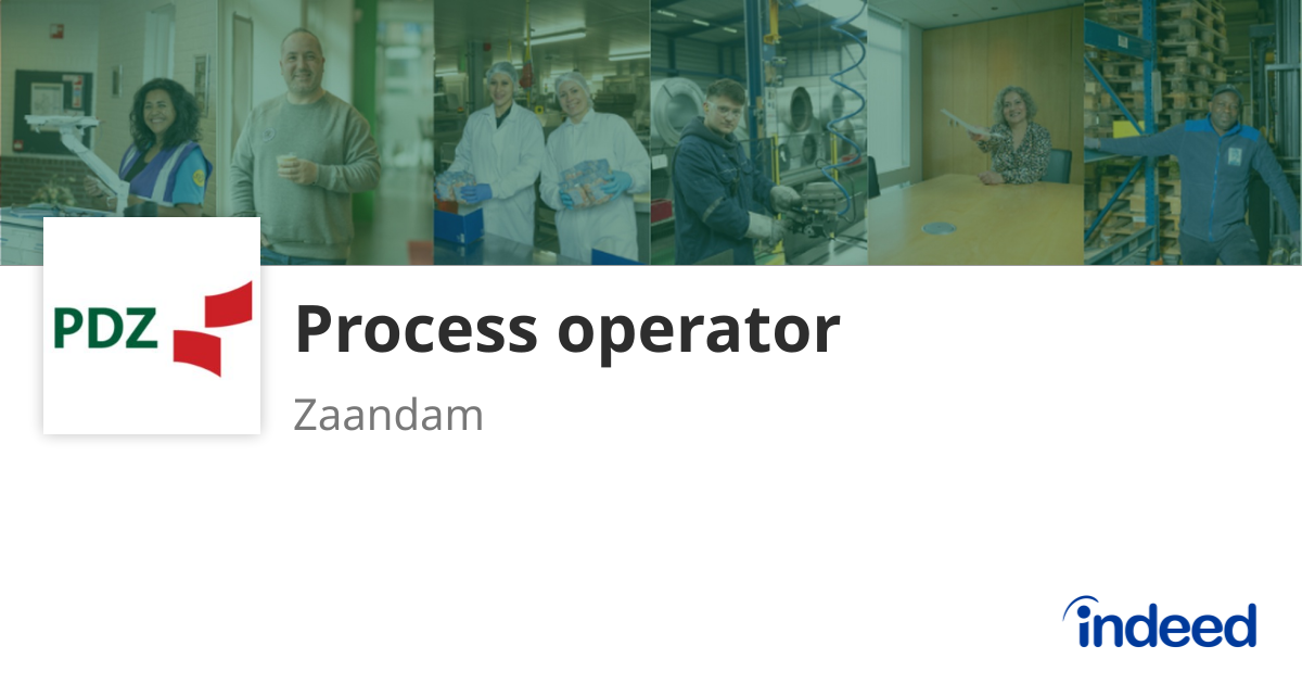 Process operator - 1507 Zaandam - Indeed.com