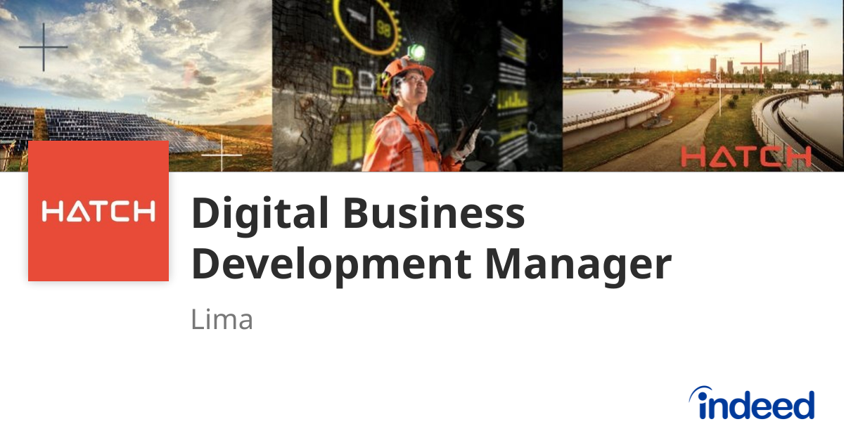Digital Business Development Manager - Lima, Lima - Indeed.com