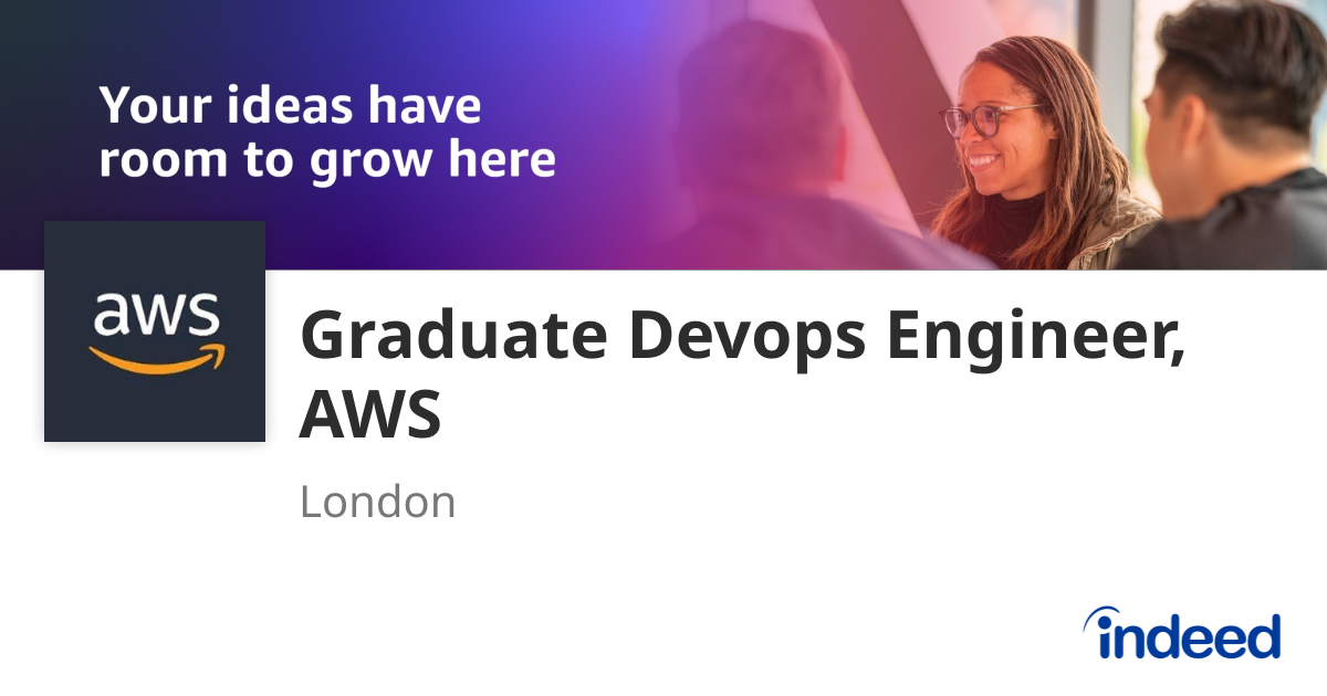 Graduate Devops Engineer, AWS - London - Indeed.com