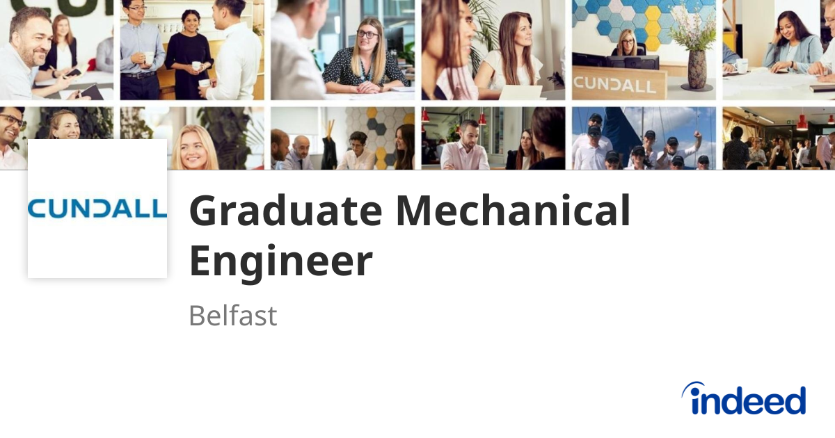 Graduate Mechanical Engineer - Belfast - Indeed.com