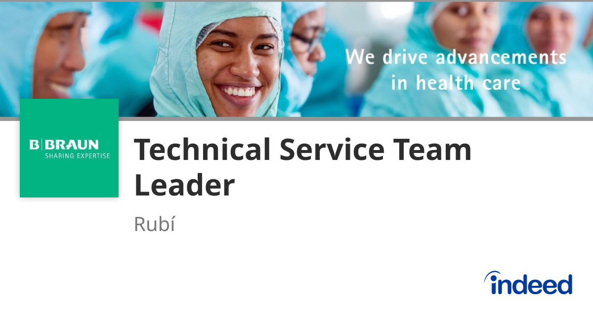 Technical Service Team Leader - Rubí, Barcelona provincia - Indeed.com