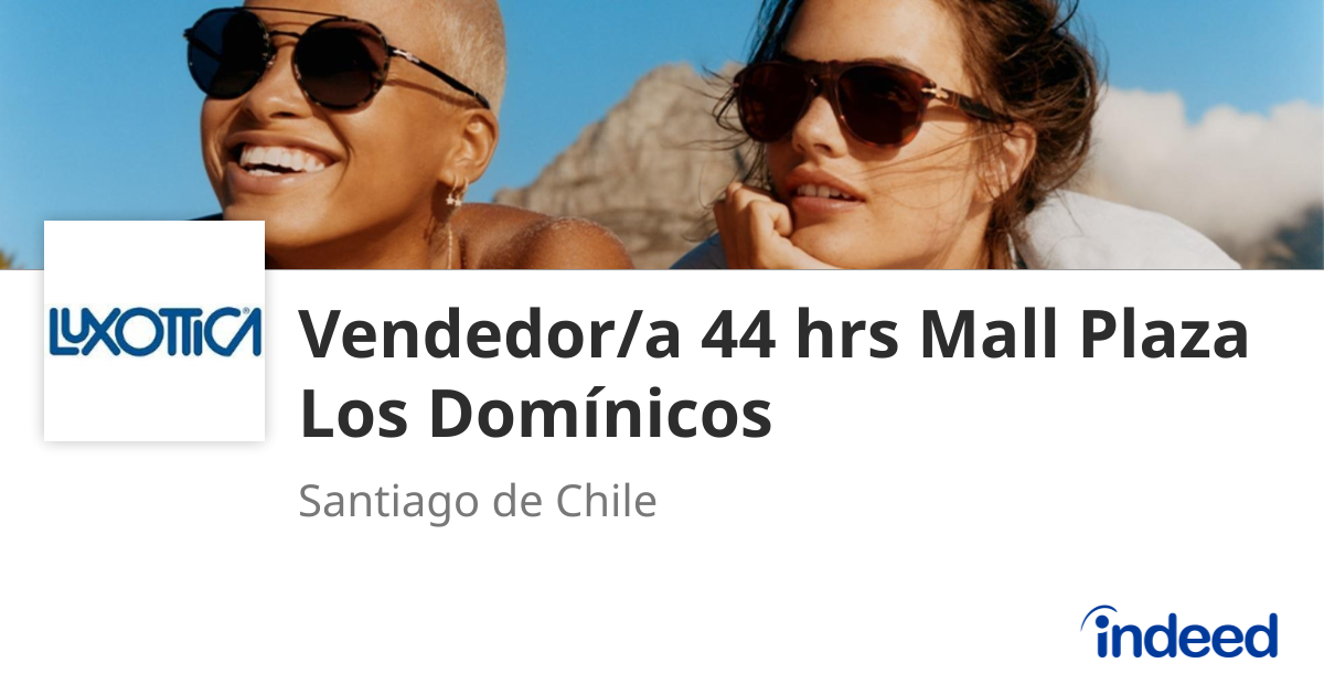 Vendedor/a 44 hrs Mall Plaza Los Domínicos - Santiago de Chile, Región ...