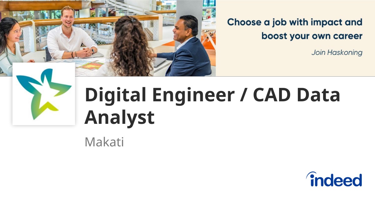 Digital Engineer / CAD Data Analyst - Makati - Indeed.com