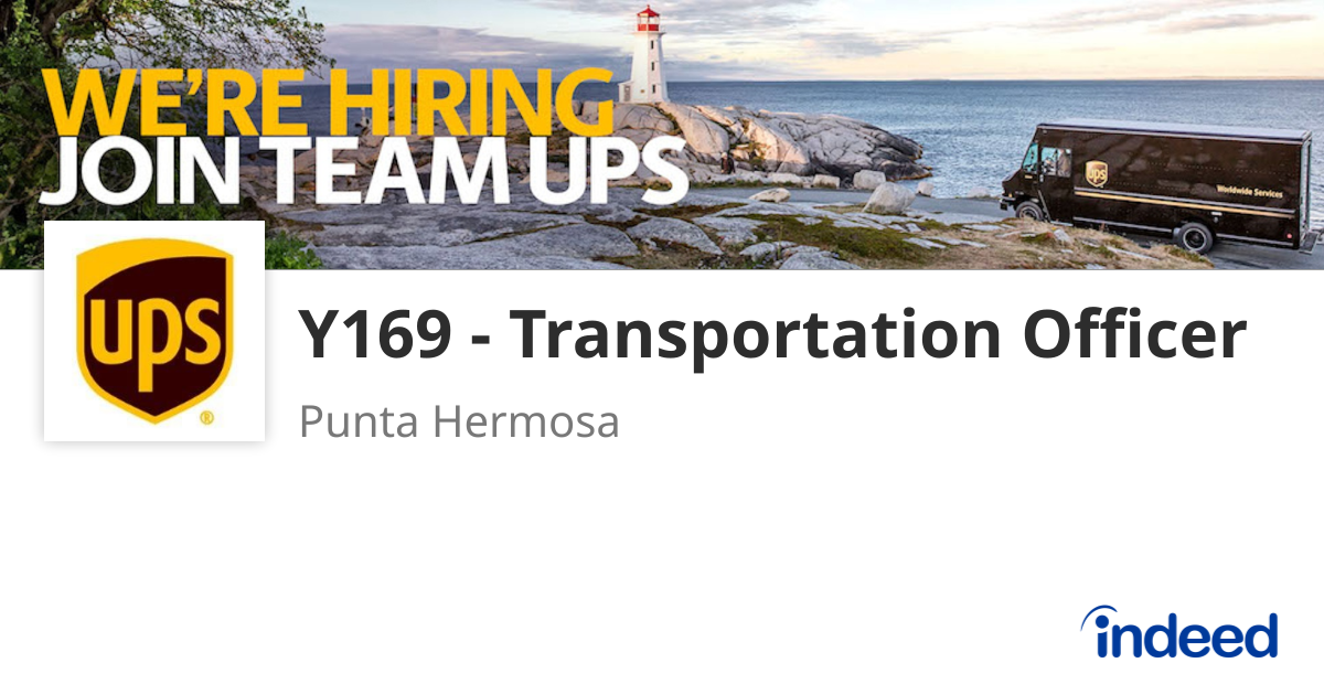 Y169 - Transportation Officer - Punta Hermosa, Lima - Indeed.com