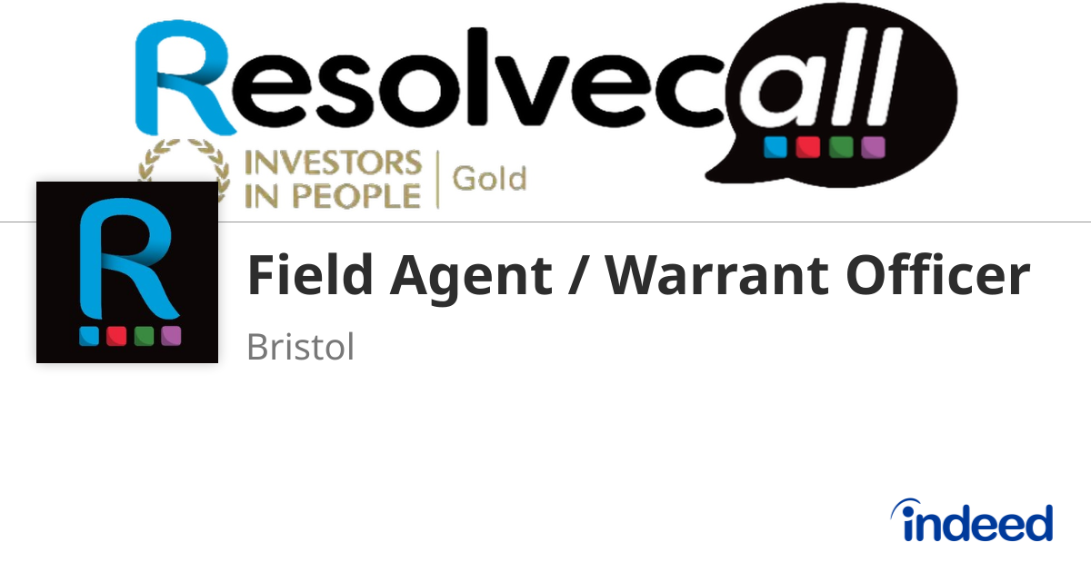 Field Agent / Warrant Officer - Bristol - Indeed.com