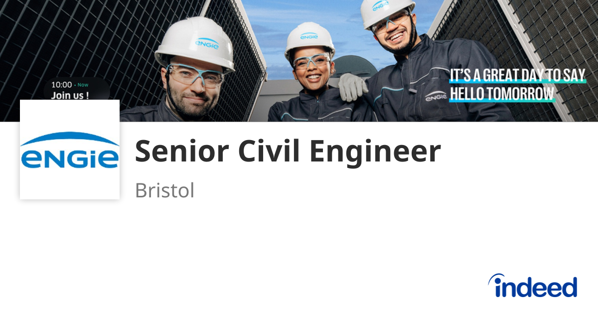 Senior Civil Engineer - Bristol BS1 2NT - Indeed.com