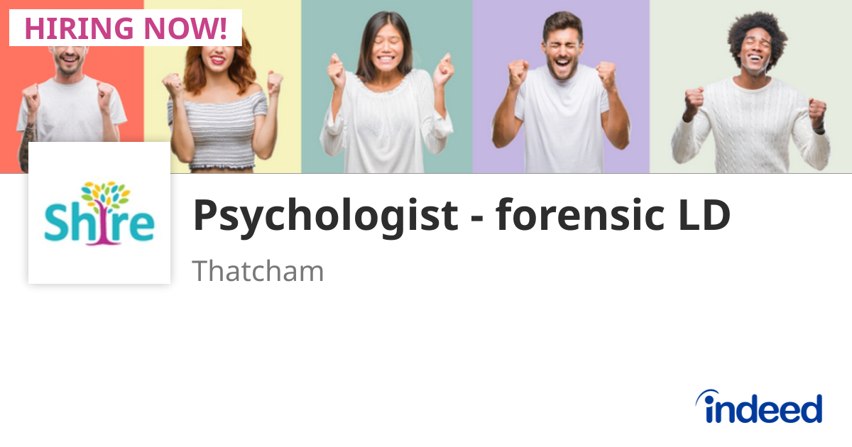 Psychologist - forensic LD - Thatcham - Indeed.com