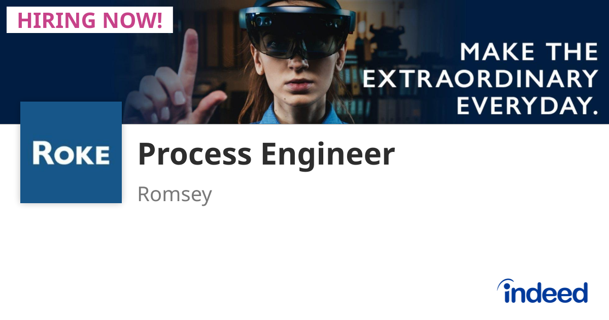 Process Engineer - Romsey - Indeed.com