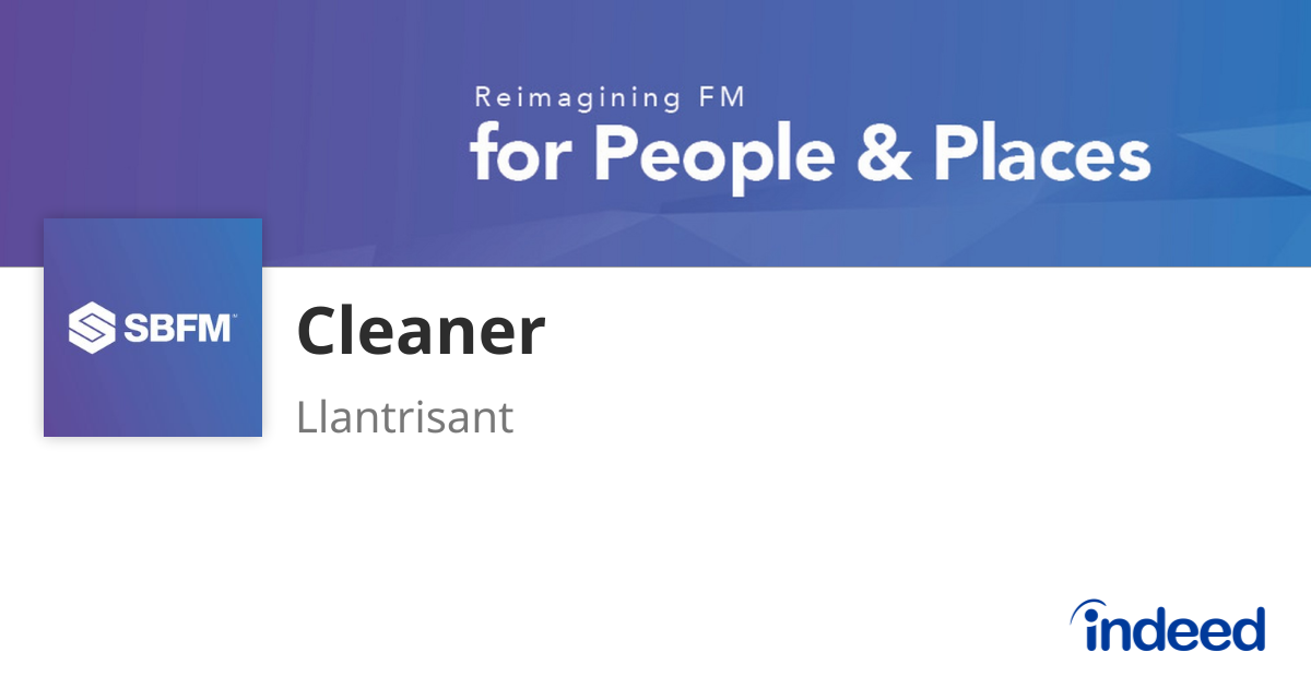 Cleaner - Llantrisant CF72 8LW - Indeed.com