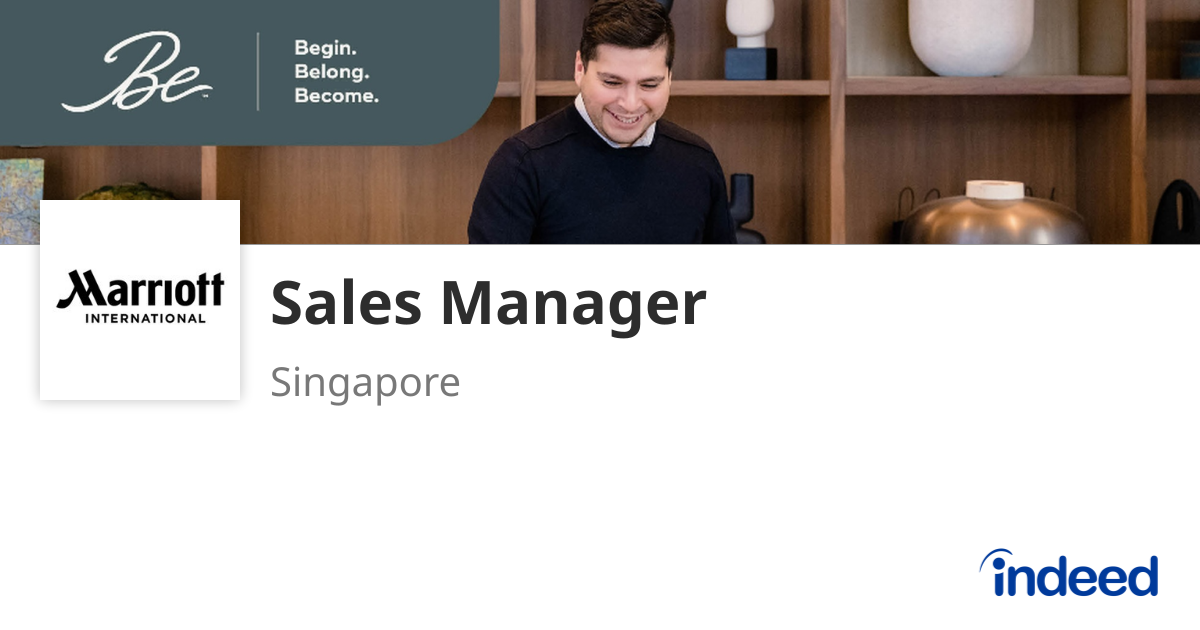 Sales Manager - Singapore - Indeed.com