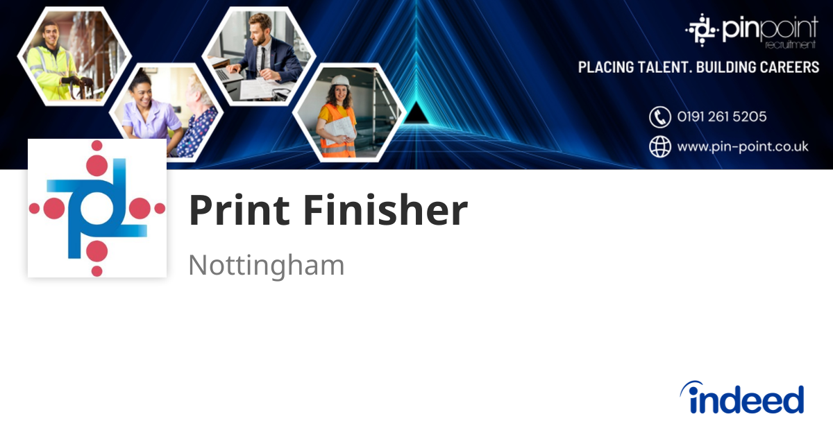 Print Finisher - Nottingham - Indeed.com