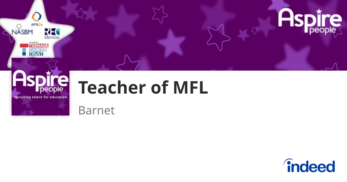 Teacher of MFL - Barnet - Indeed.com