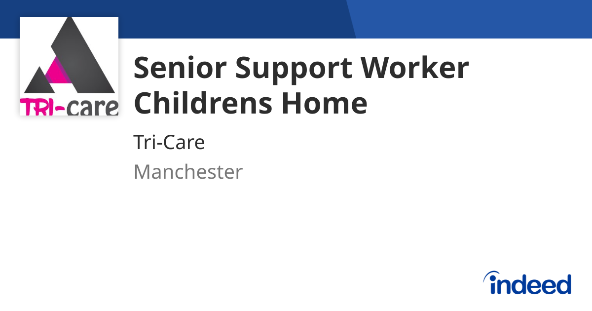 Senior Support Worker Childrens Home - Manchester M4 - Indeed.com